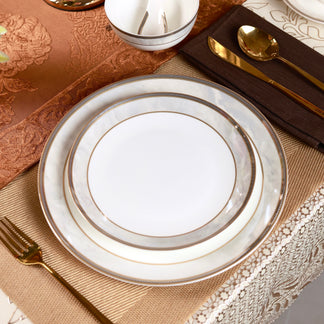 Oyster Pearl 60 Pcs Dinner Set – Vigneto